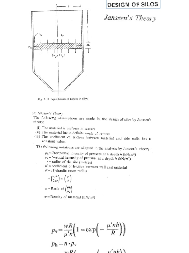 Design of Silos | PDF