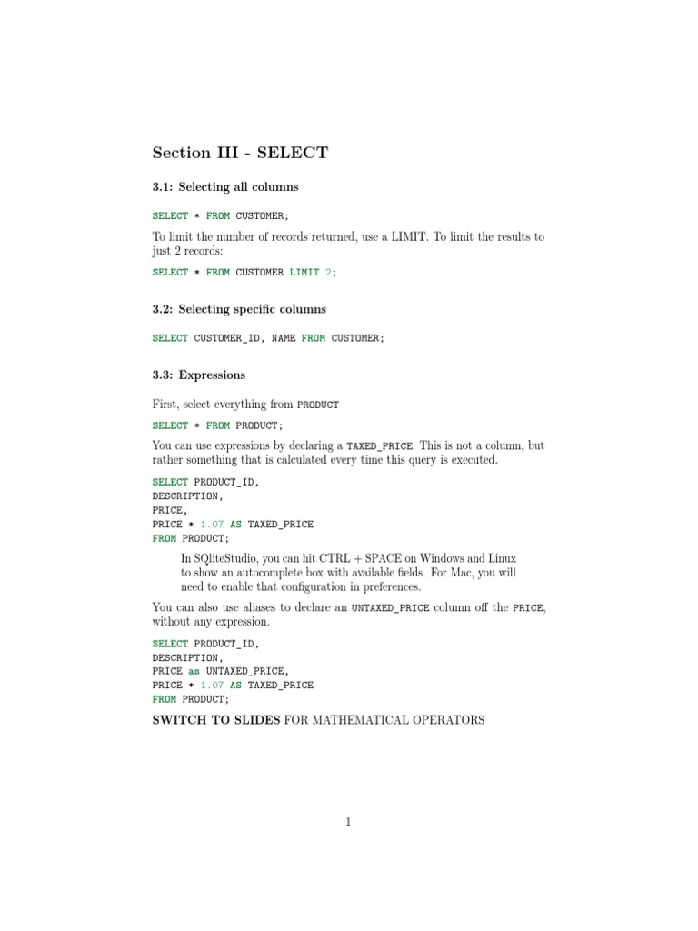SQL Fundamentals Notes | PDF | Boolean Data Type | Database Index