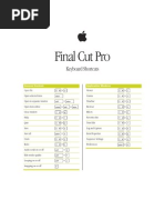 Staad Pro Shortcut Keys | PDF | Software | Computing