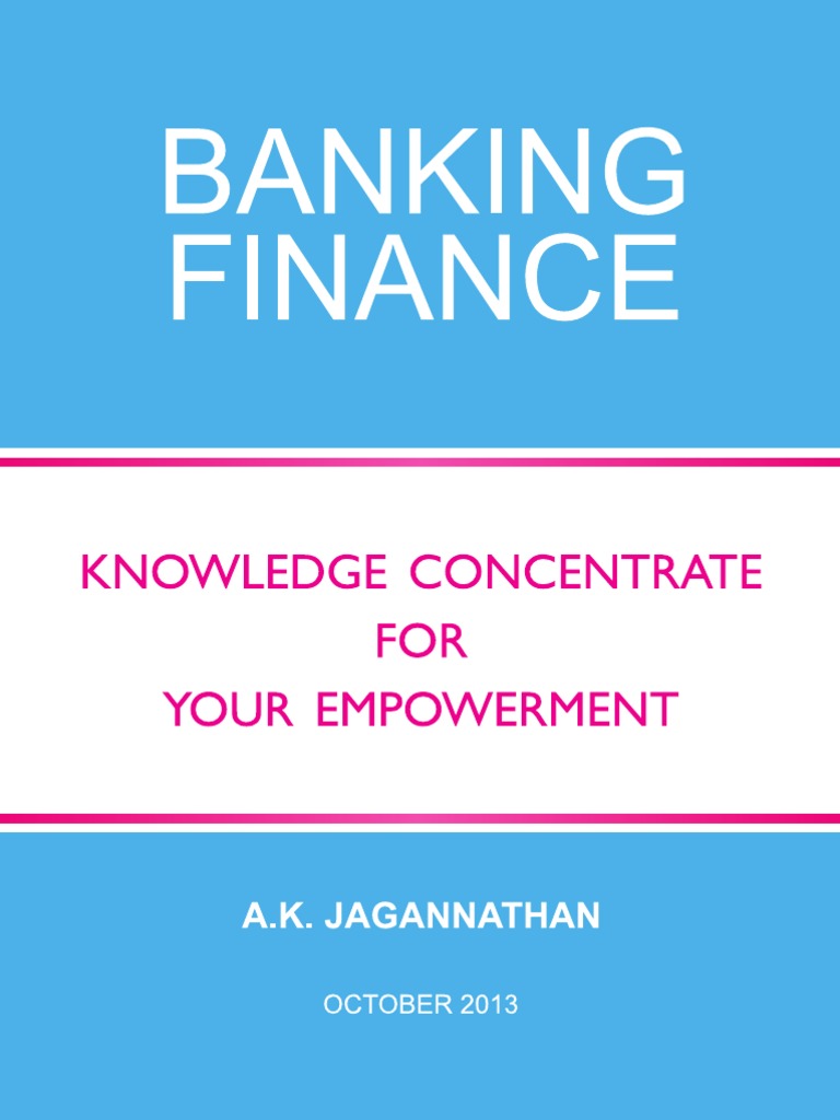 Banking Finance Book | PDF | Shadow Banking System | Financial Crisis ...