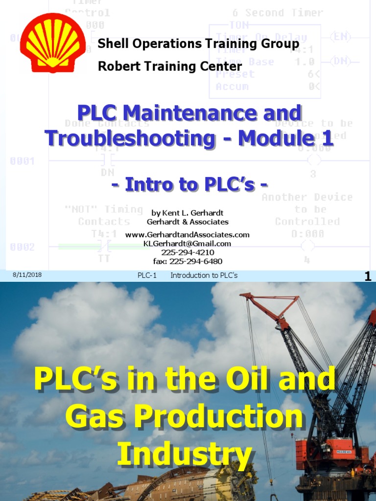 PLC Maintenance and Troubleshooting - Module 1: - Intro To PLC's | PDF ...