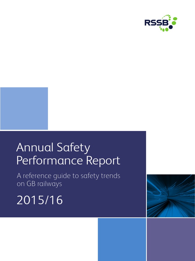 2016 07 Annual Safety Performance Report 2015 2016 PDF | PDF | Traffic ...