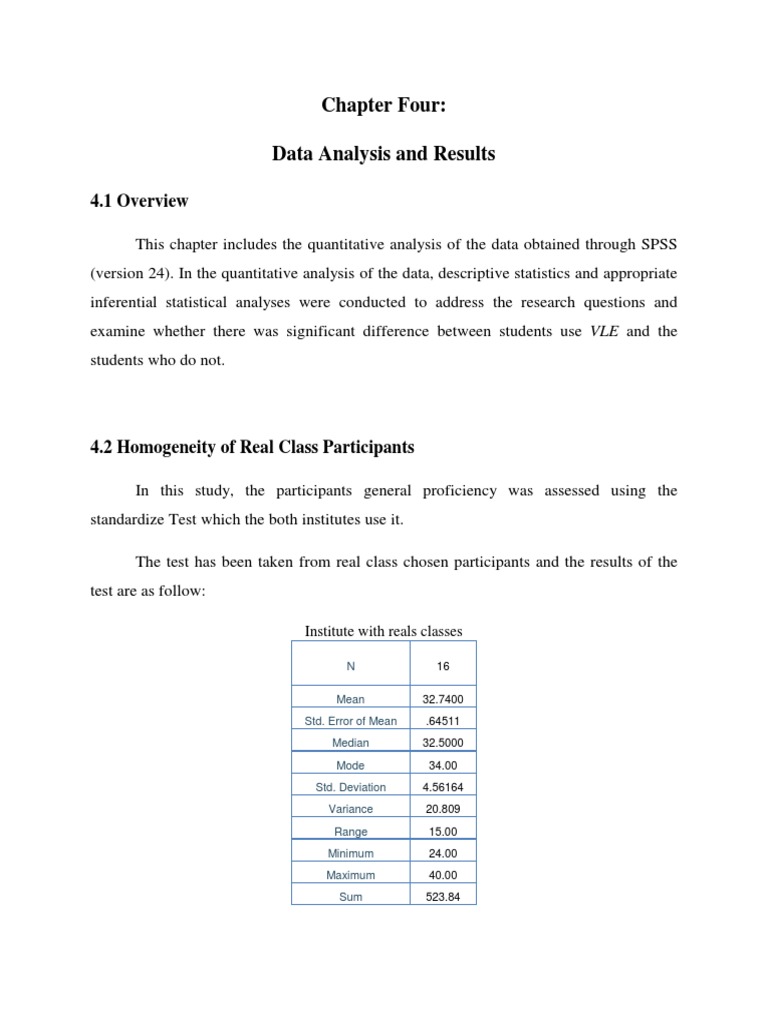 Chapter 4 VLE | PDF | Errors And Residuals | Statistics