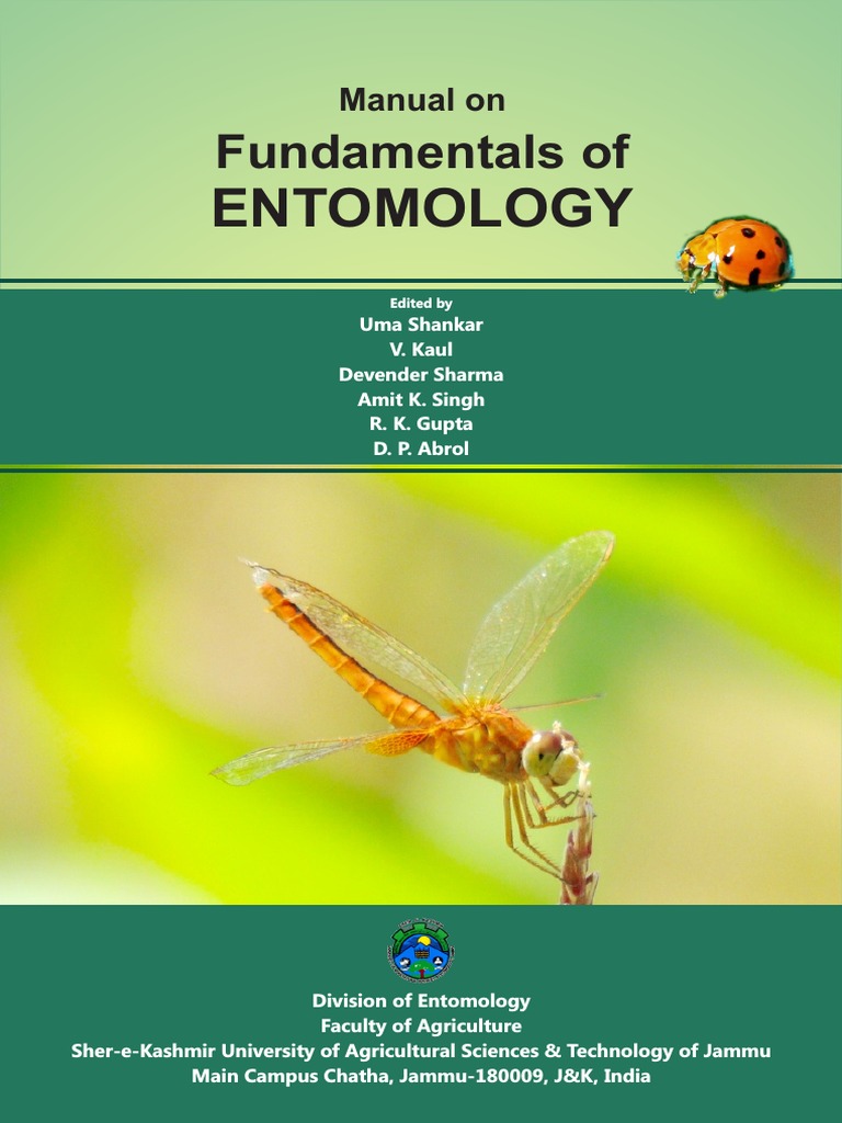 Manual Ento 121 | PDF | Hexapoda | Insects