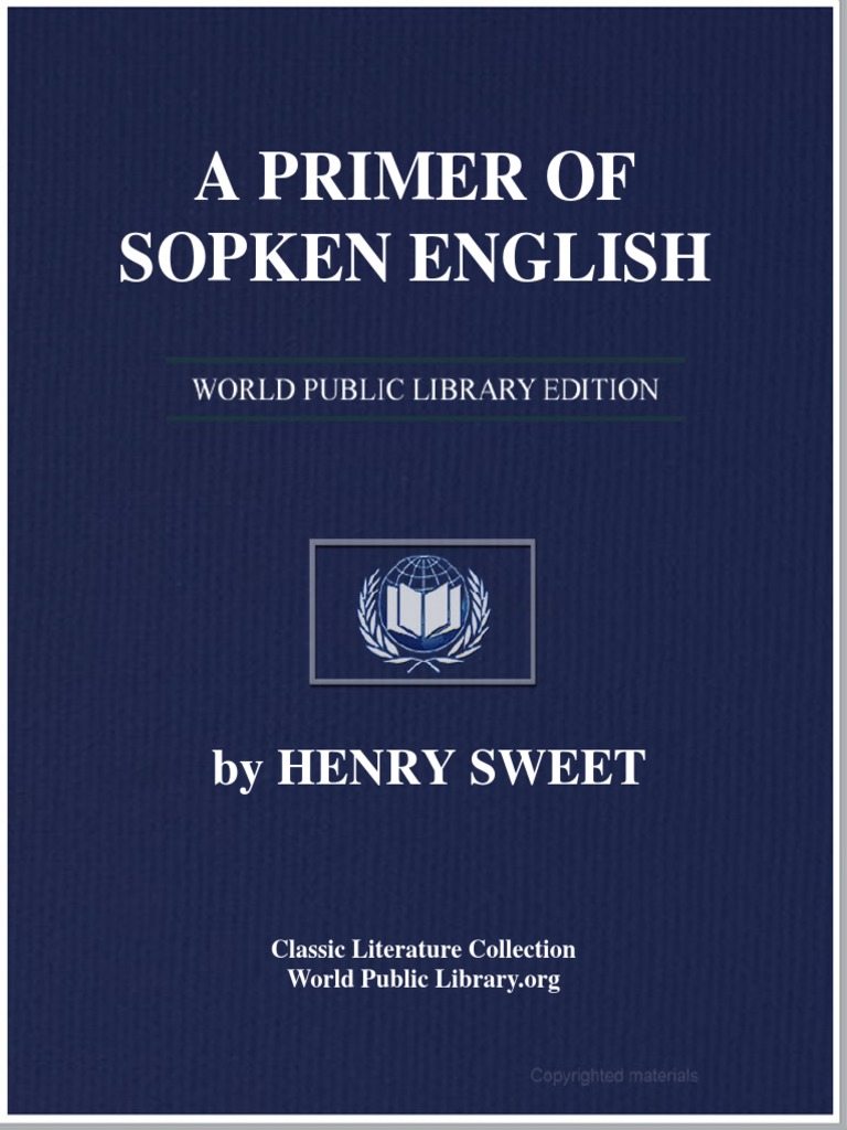 Primer English Spoken Book | PDF | Vowel | Stress (Linguistics)