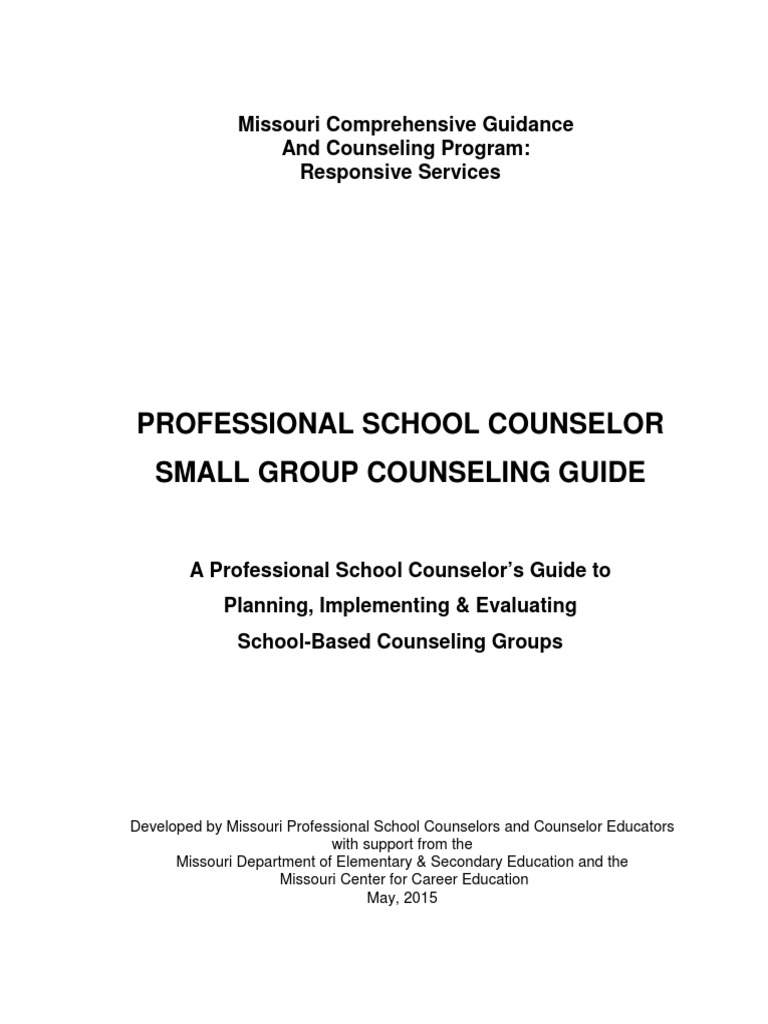 Small Group 5 | PDF | School Counselor | Informed Consent