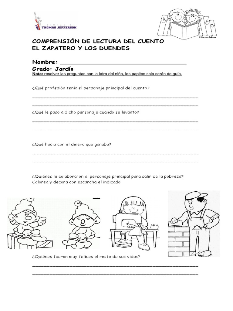 Guía Zapatero y Los Duendes | PDF