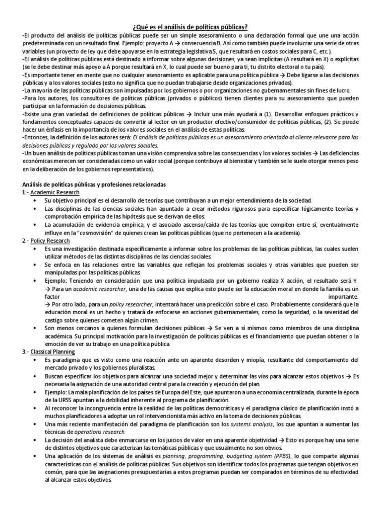 Weimer y Vining | PDF | Toma de decisiones | Teoría