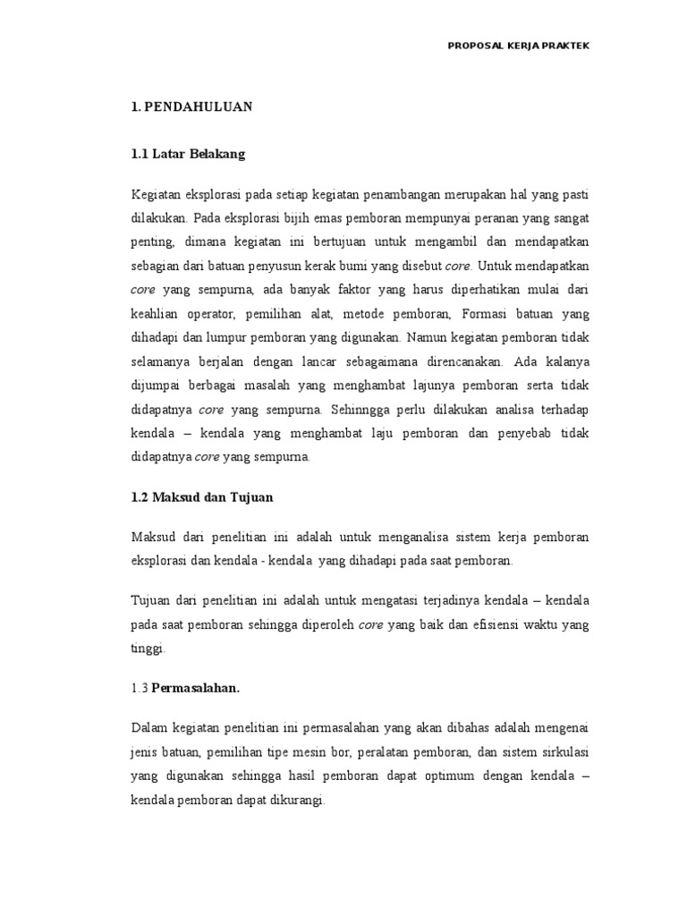 BATUBARA Proposal KP Rahmat | PDF