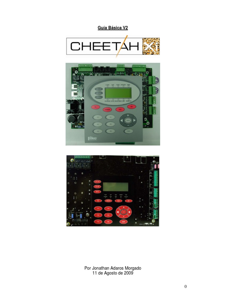 Guía C-Link: Programación Cheetah XI | PDF | USB | Diodo emisor de luz