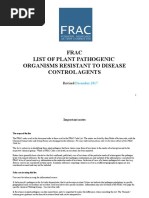 Frac Code List 2024 | PDF | Fungicide | Biosynthesis