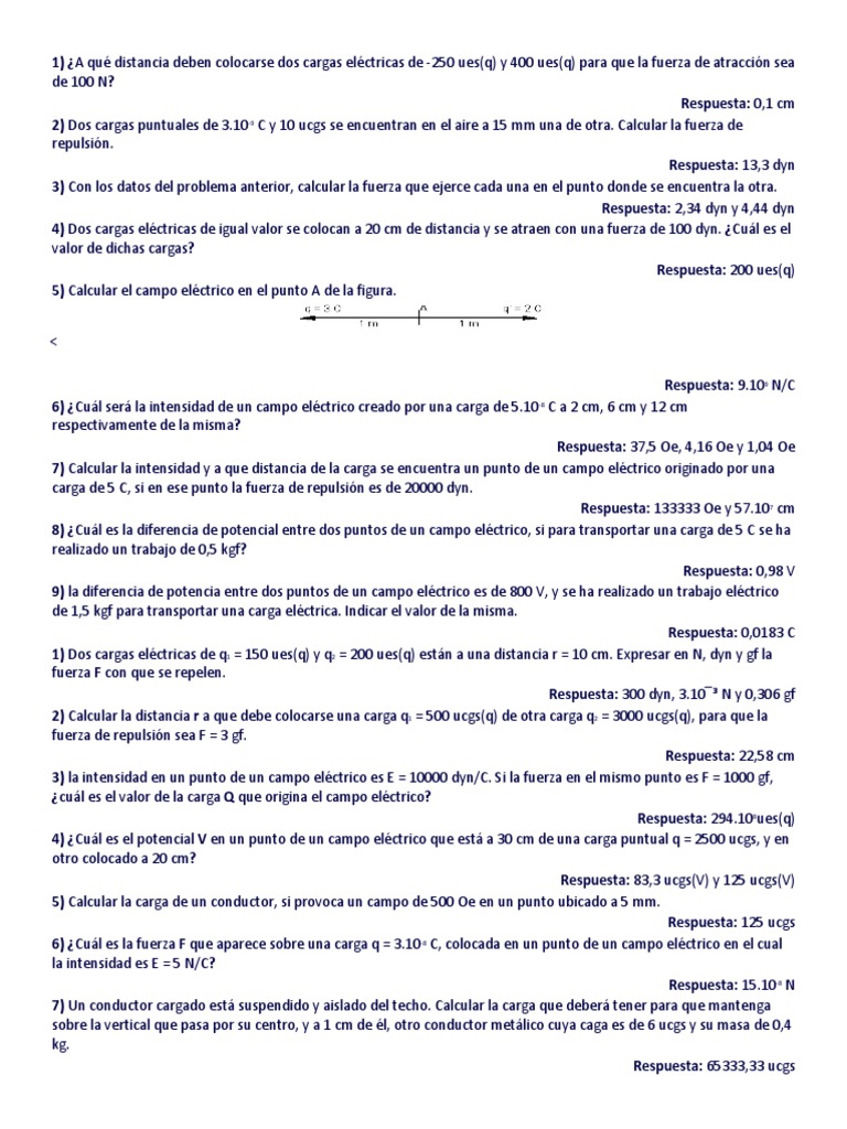 Ejercicios Electro | PDF | Resistencia Eléctrica y Conductancia | Corriente eléctrica