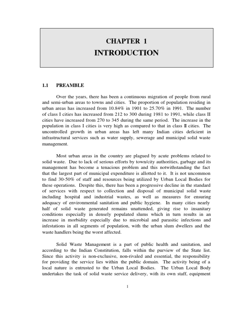 Introduction To Solid Waste Management | PDF | Waste Management ...