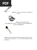 20 Kitchen Tools and Its Uses | PDF | Frying Pan | Spoon