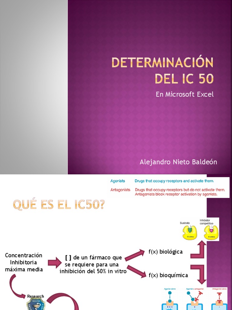Que Es y Como Calcular El IC50 Con Excel | PDF