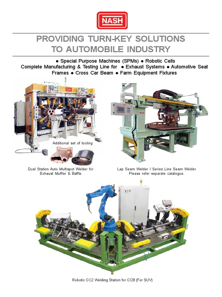 SPMs and Robotic CO2 Welding Fixtures & BIW Fixtures | Welding | Vehicles