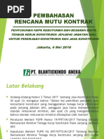 Modul 5 Rencana Mutu Pekerjaan Konstruksi (RMPK) | PDF