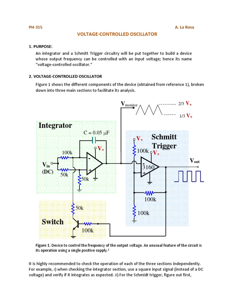 Voltage-Controlled Oscillator Guide | PDF | Amplifier | Manufactured Goods