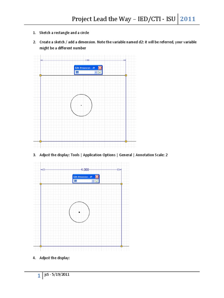 Project Lead The Way - IED/CTI - ISU | PDF