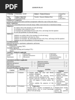 Lesson Plan-Ionic Bond | PDF | Ion | Sodium Chloride