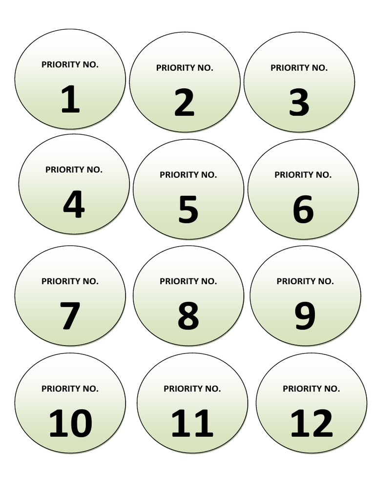 Opd-Pch Priority Number | PDF