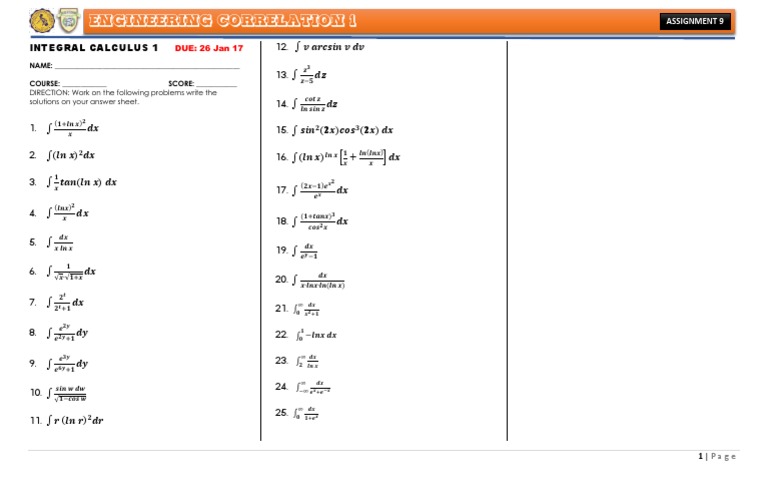 Solving Definite and Indefinite Integrals Involving Trigonometric ...