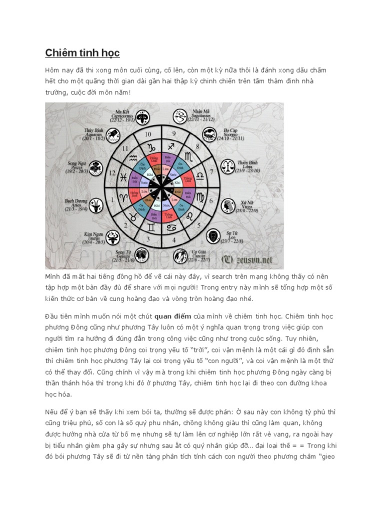 chiêm tinh học | PDF