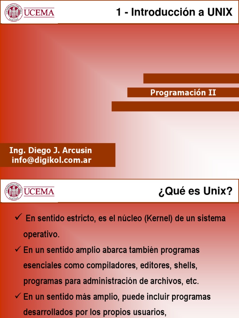 Unix | PDF | Unix | Kernel (sistema operativo)