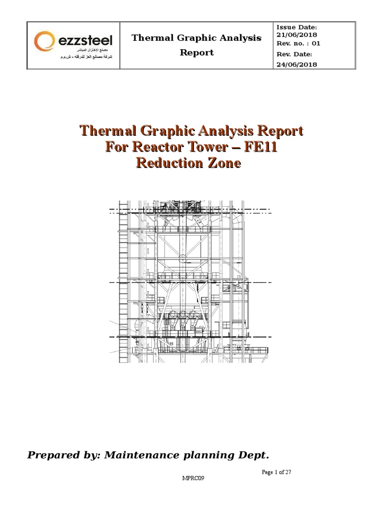 Reactor Tower Thermal Analysis Report | PDF | Energy Technology | Chemistry