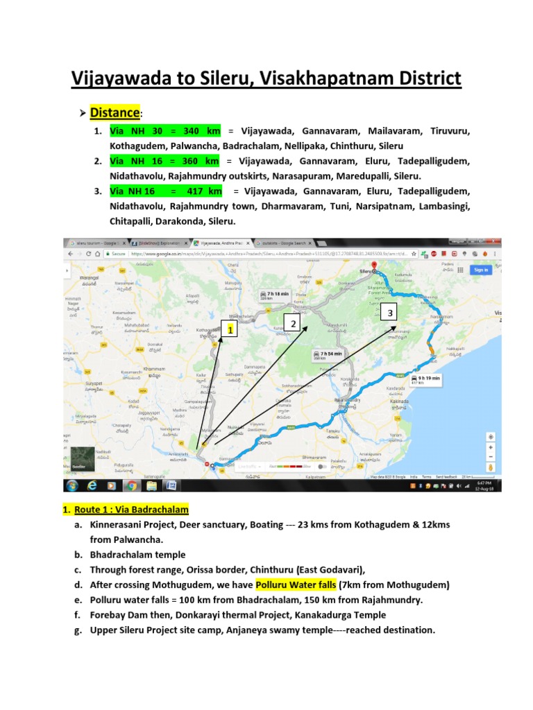 Sileru Tour | PDF | Nature