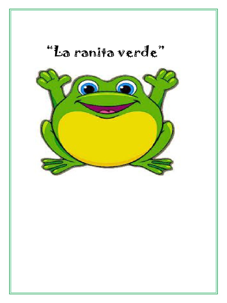 La Ranita Verde | PDF