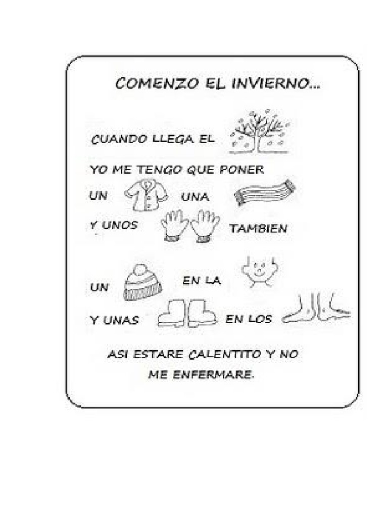 Pictograma Invierno | PDF