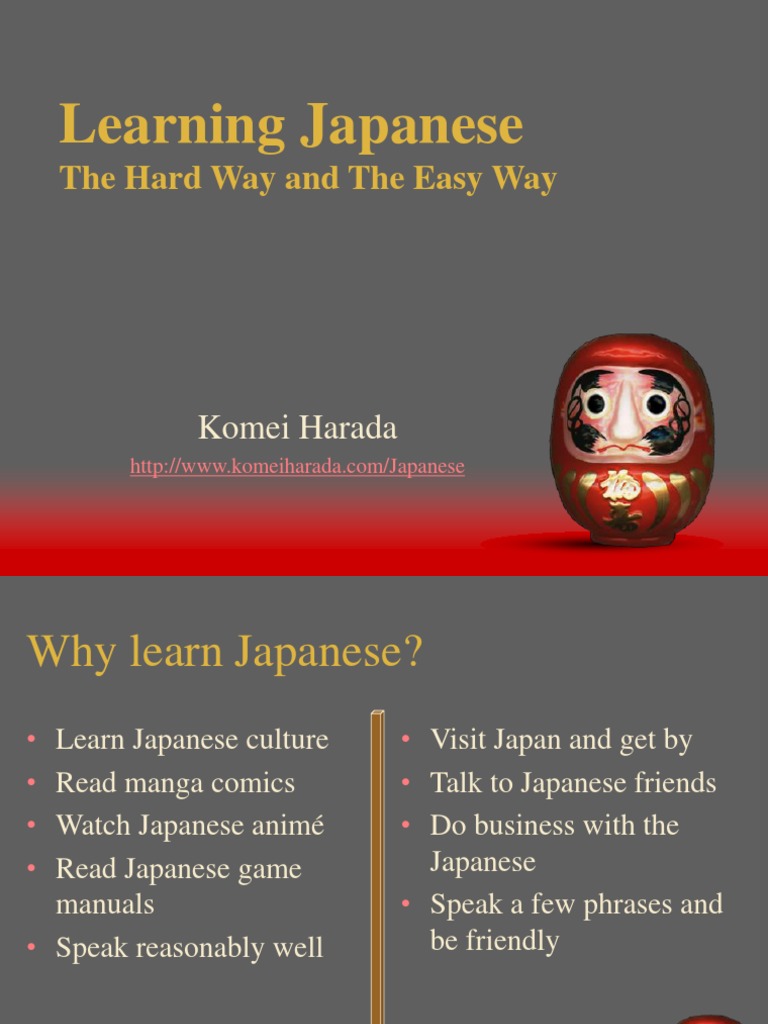Learning Japanese: Exploring Methods for Mastering the Language Through ...