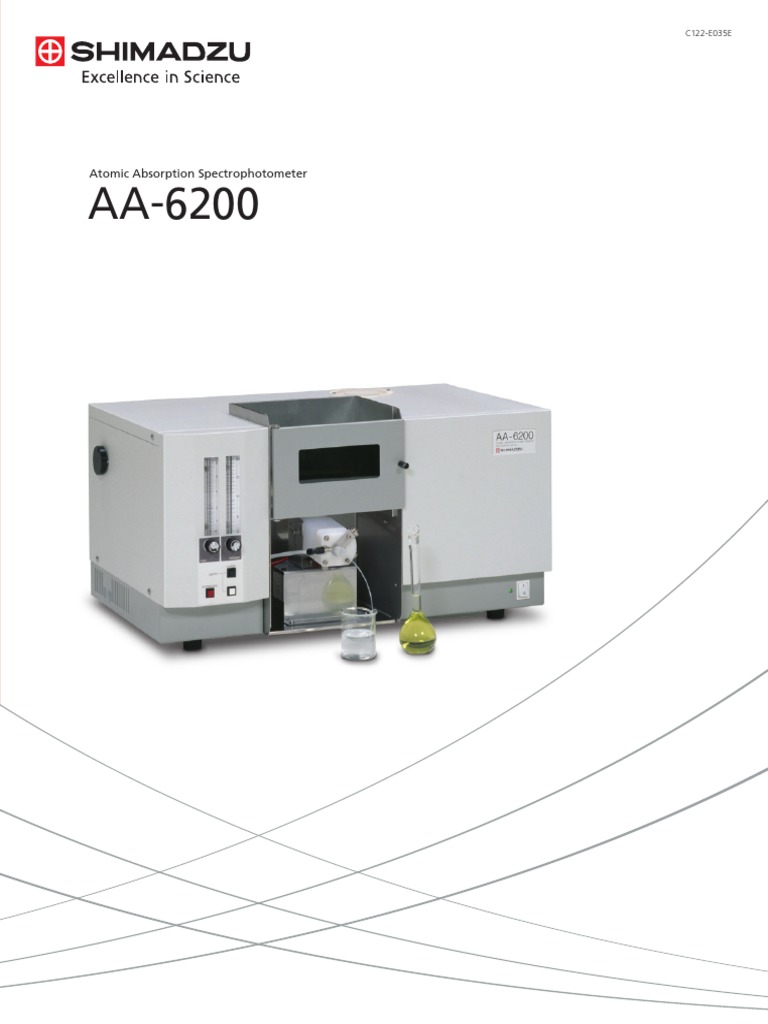 Atomic Absorption Spectrophotometer: Printed in Japan 3655-01408-20AIT ...