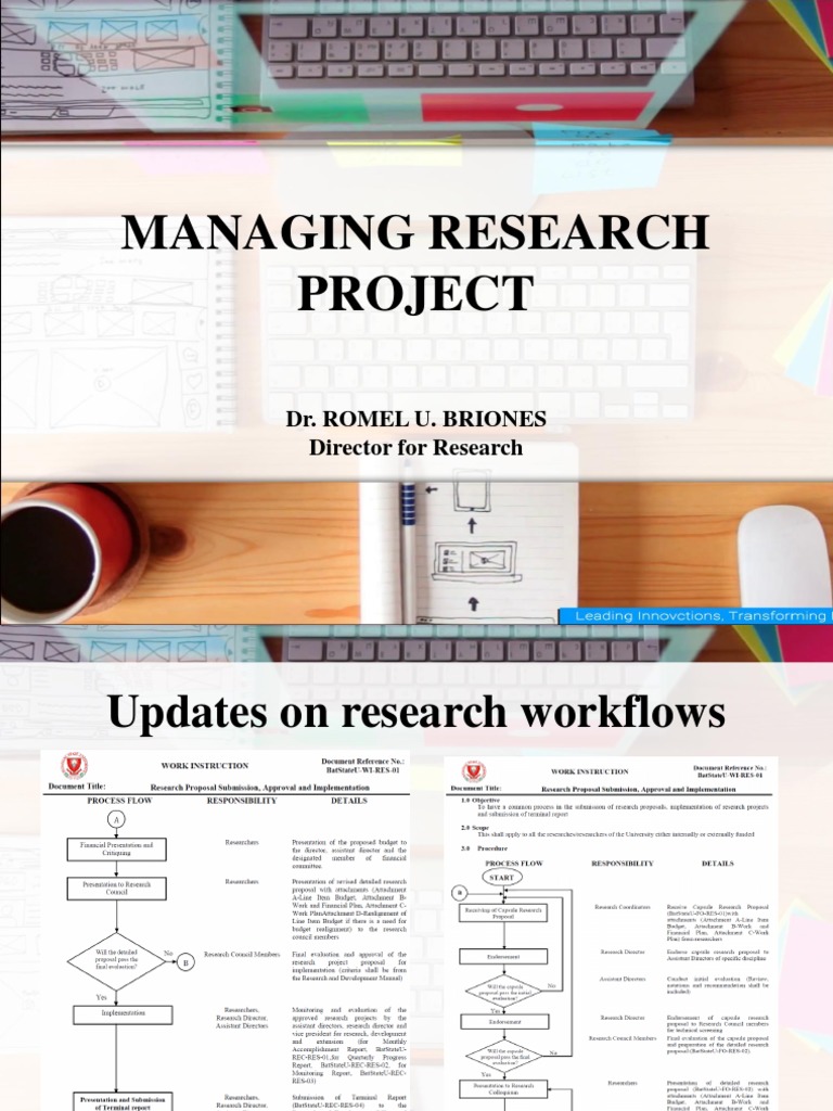 Managing Research Projects Guide | PDF
