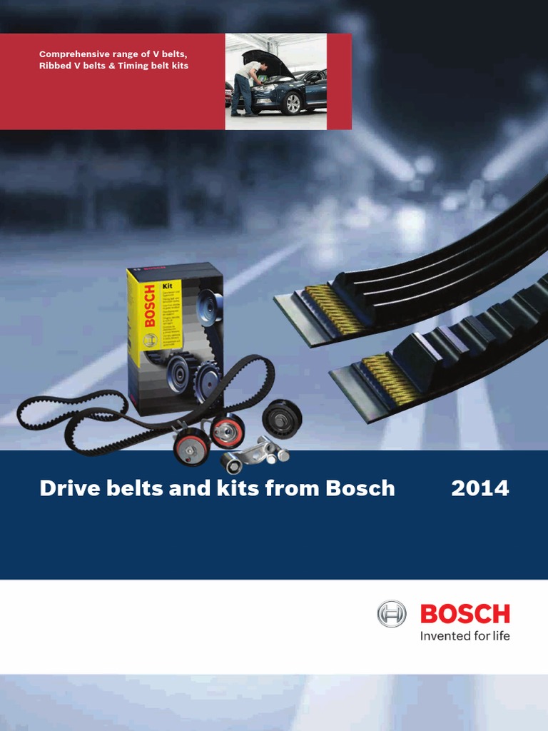 Drive Belts and Kits From Bosch 2014 | PDF | Belt (Mechanical ...