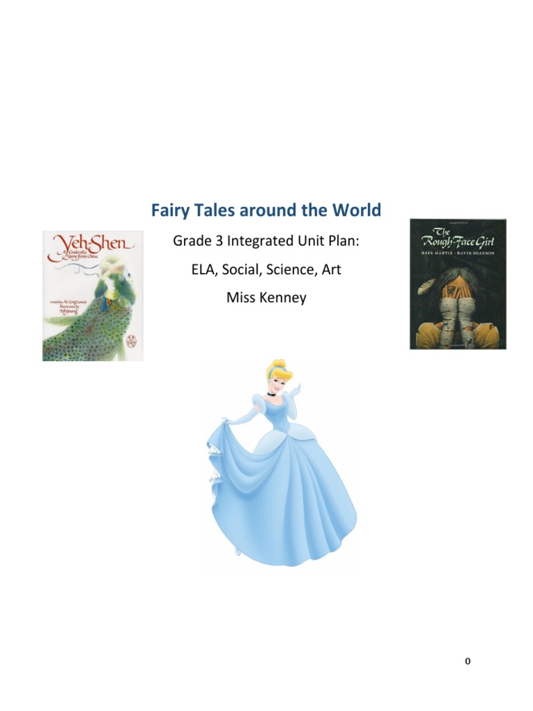 Fairy Tales Around The World: Grade 3 Integrated Unit Plan: ELA, Social ...