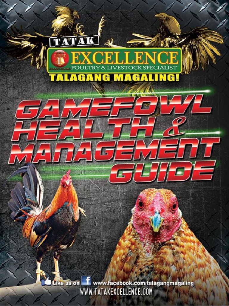 Excellence Gamefowl Health & Management Guide | PDF