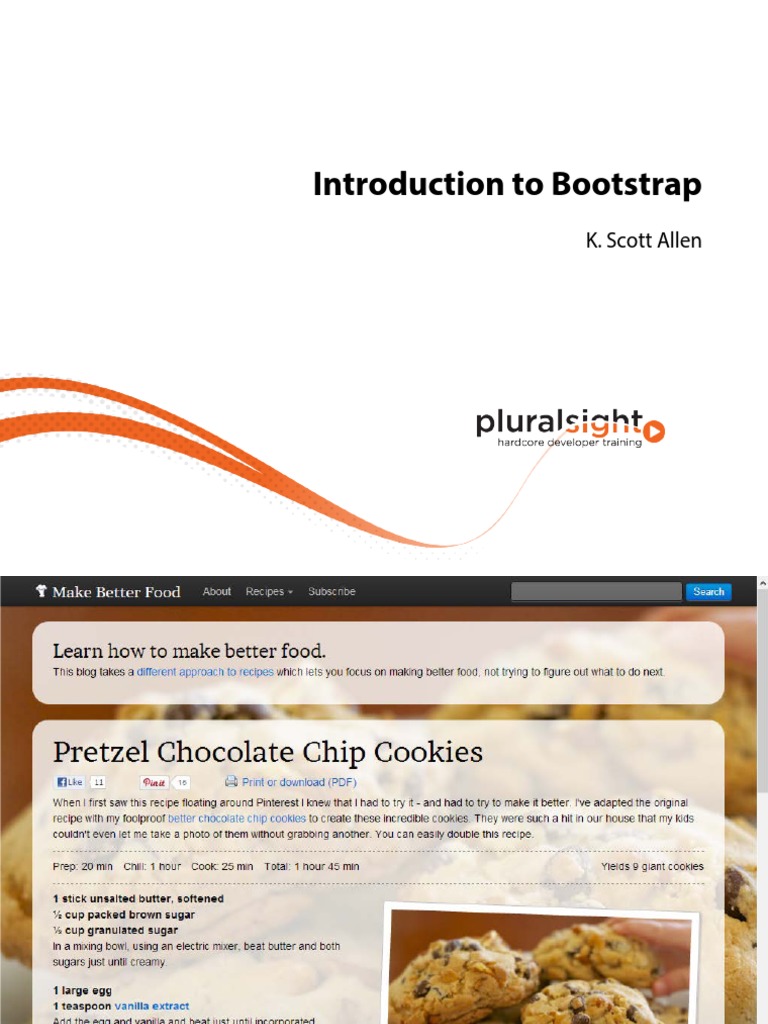 1 Bootstrap m1 Introduction Slides | PDF