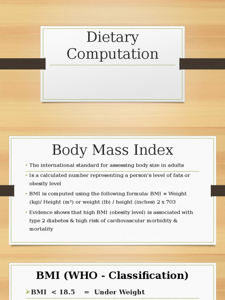 BMI and BMR Calculation Guide | PDF | Body Mass Index | Obesity