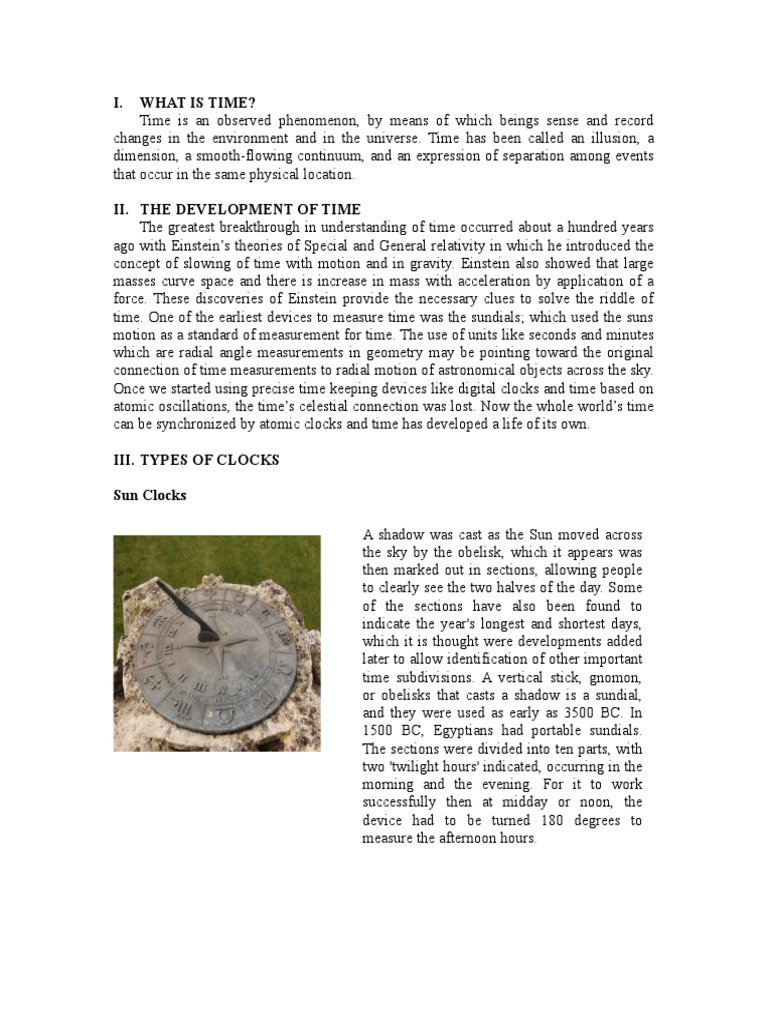 Assignment | PDF | Clock | Time