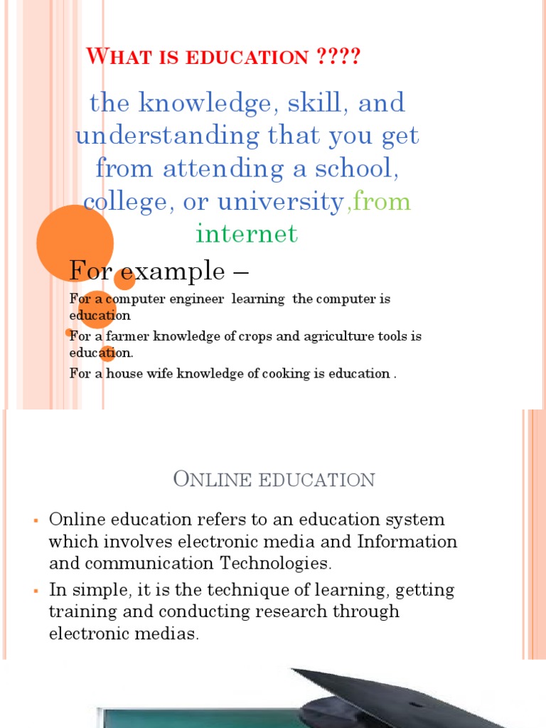 The Knowledge, Skill, and Understanding That You Get From Attending A ...