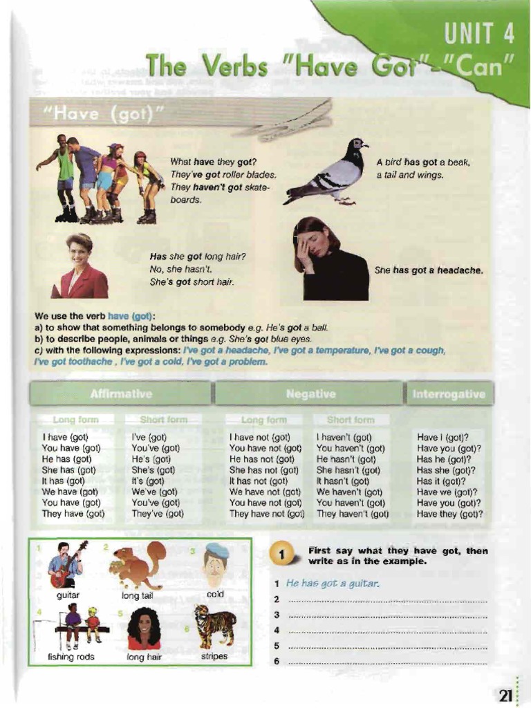 Have Got - Can | PDF