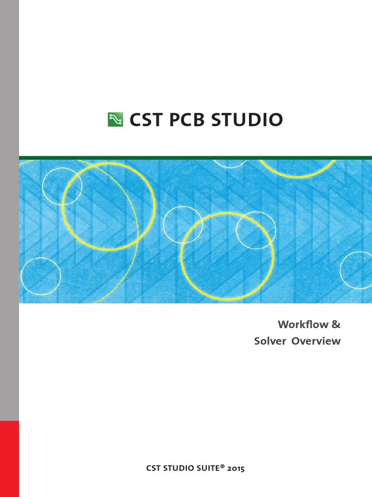 CST PCB STUDIO - Workflow and Solver Overview | PDF | Printed Circuit ...