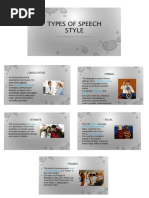 Frozen Speech Style | PDF | Foreign Language Studies