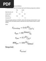 Viscosity Calculation Practice Problems | PDF