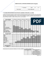 Tabla de Puntuacion de Bender | PDF | Salud y bienestar