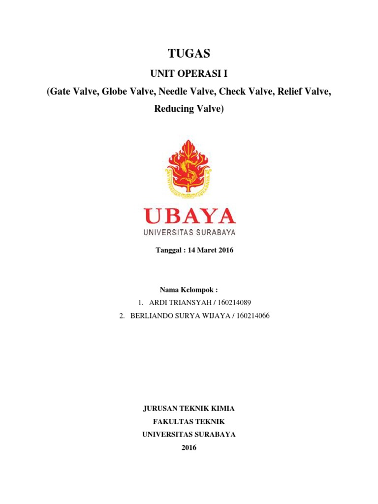 Jenis-Jenis Valve | PDF