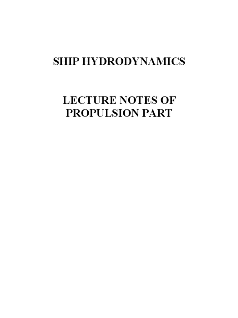 Propulsion Systems | PDF
