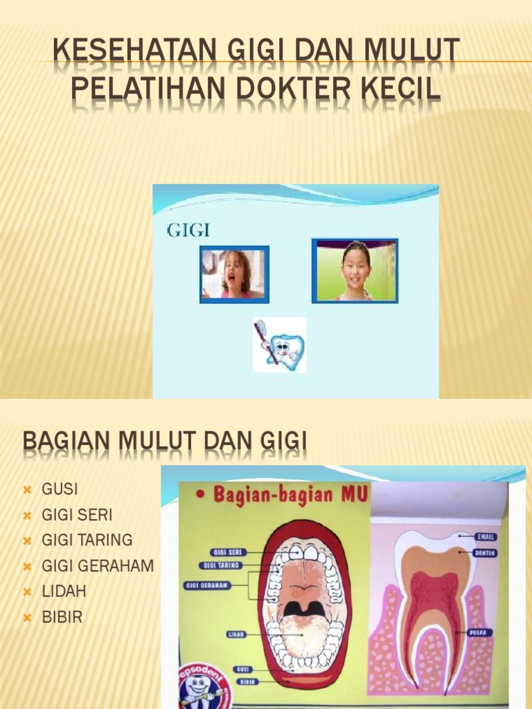 Materi Kesehatan Gigi Dan Mulut | PDF